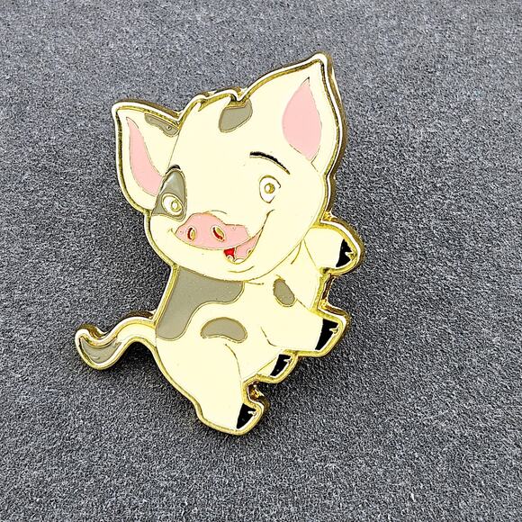 Disney | Jewelry | Disney Moana Pua Pig Character Pin Mini Spotted Pig ...